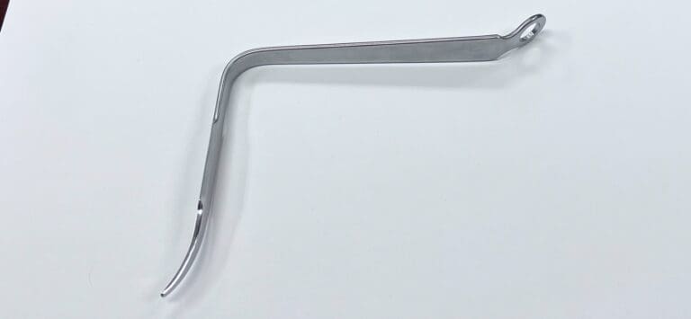 HOHMANN RETRACTOR, BENT, NARROW - American Surgical Specialties Company