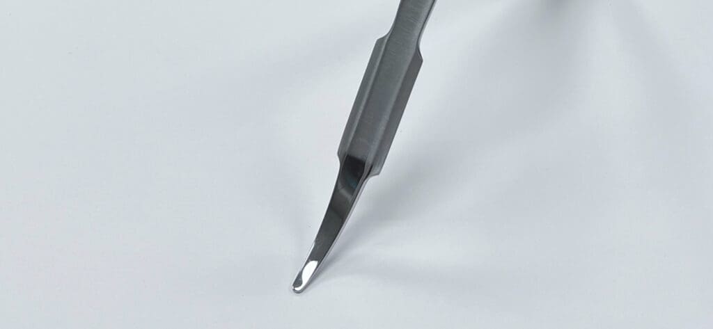 HOHMANN RETRACTOR, BENT, NARROW - American Surgical Specialties Company