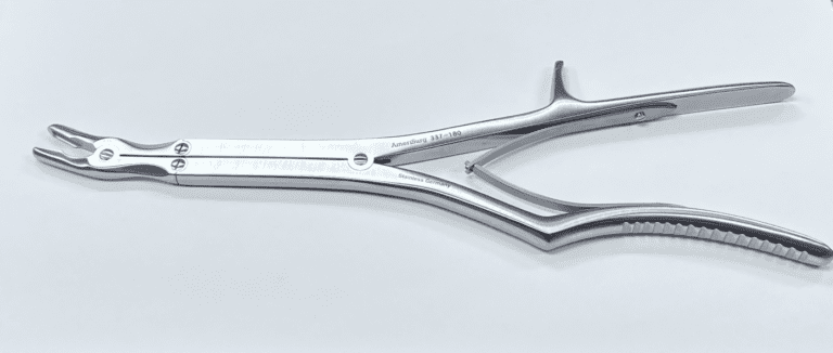 ANTERIOR DOUBLE ACTION RONGEUR - American Surgical Specialties Company