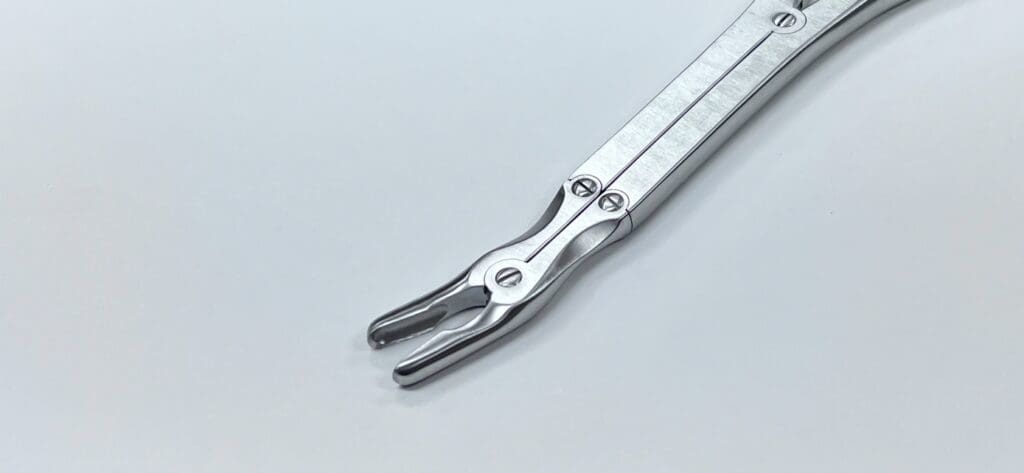 ANTERIOR DOUBLE ACTION RONGEUR - American Surgical Specialties Company