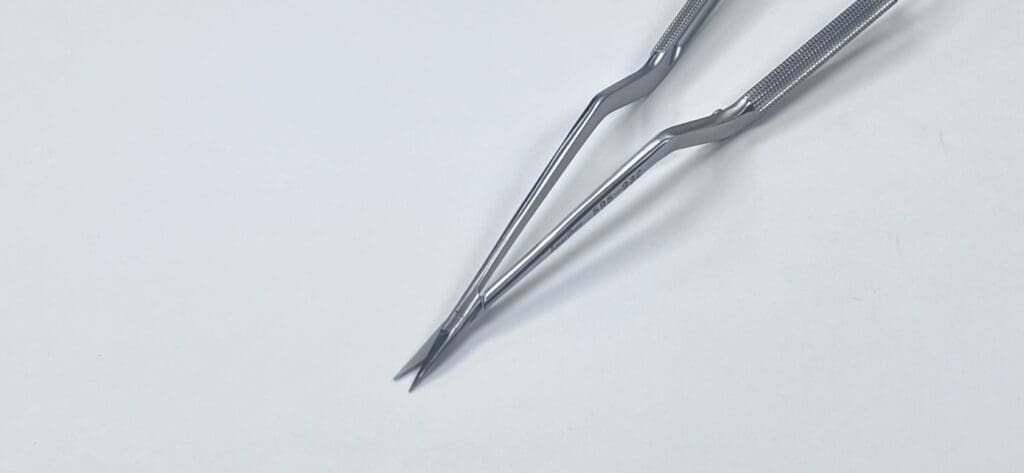 RHOTON MICRO BAYONET SCISSOR - American Surgical Specialties Company
