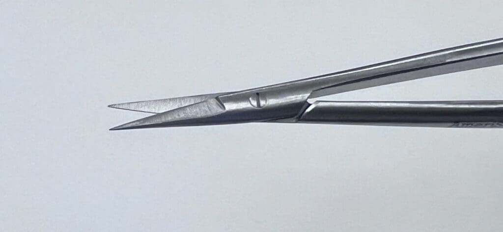 RHOTON MICRO BAYONET SCISSOR - American Surgical Specialties Company