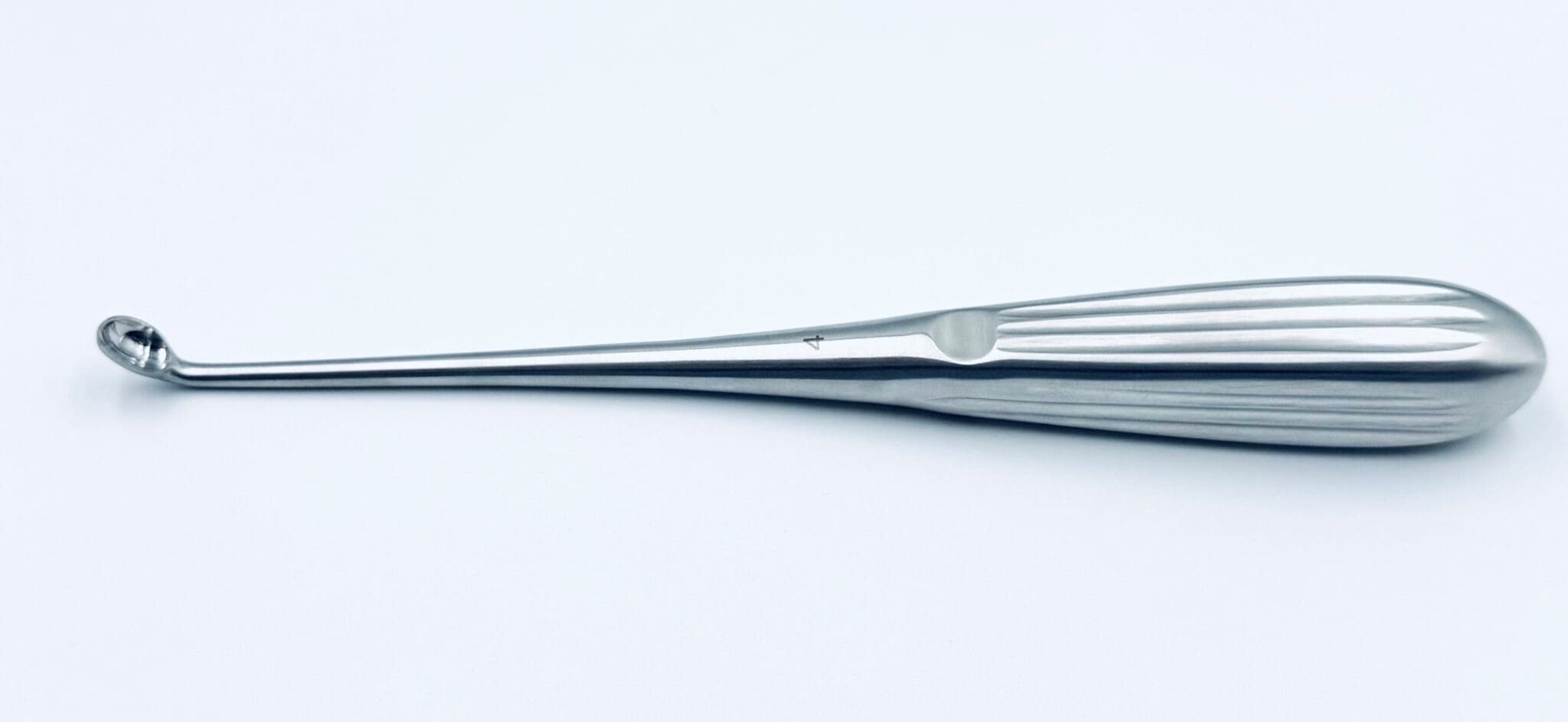 SPINAL FUSION CURETTE #4, ANGLED - American Surgical Specialties Company